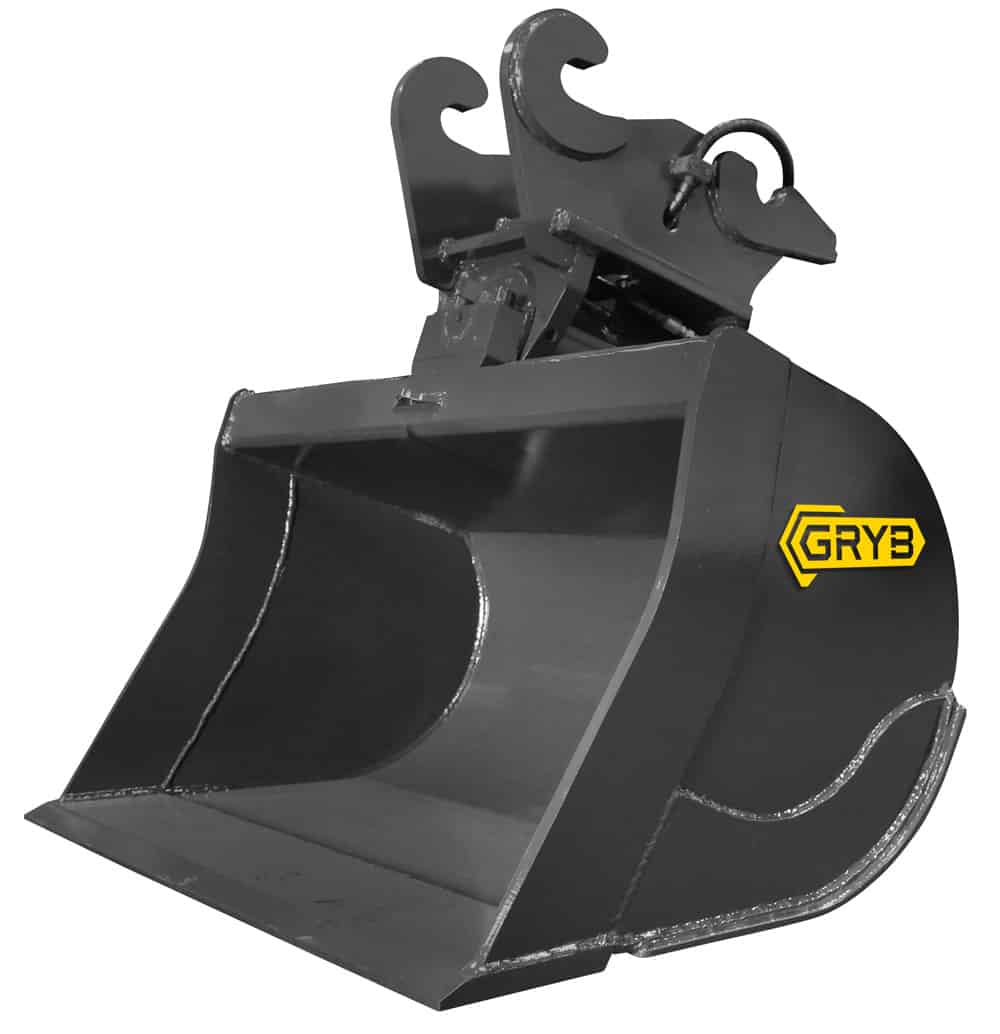 Excavator Hydraulic Tilt Buckets - Wrist'o'Twist - All makes and models