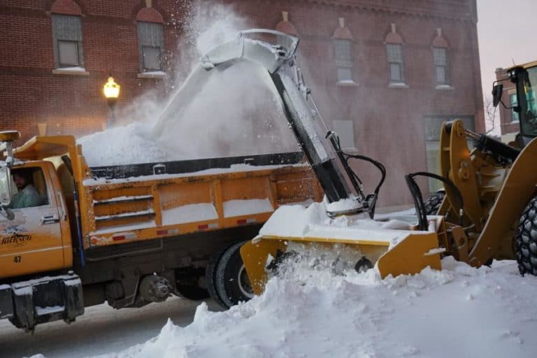 Wheel Loader Hydraulic Snow Blowers - CAT, Doosan, Liebherr, Volvo, Komatsu